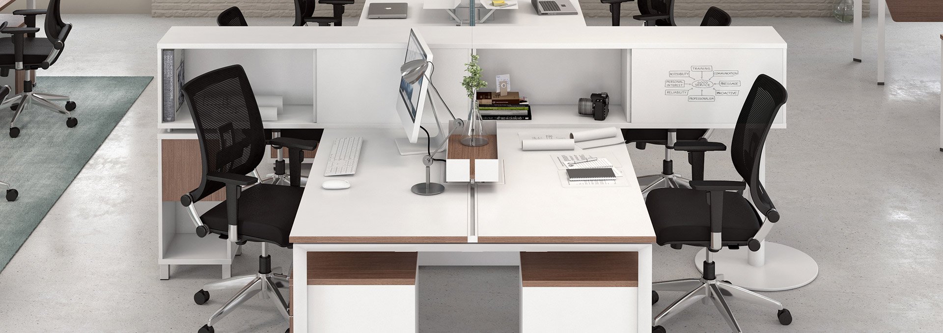 Discover Friant | Benching Workstations